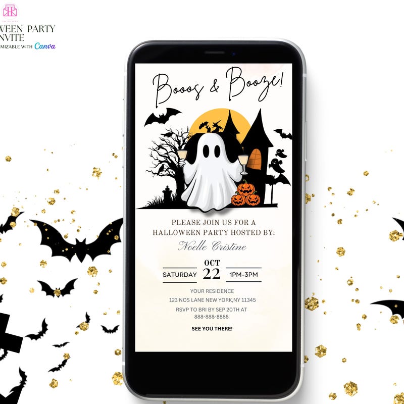 Boos and Booze Party - Etsy