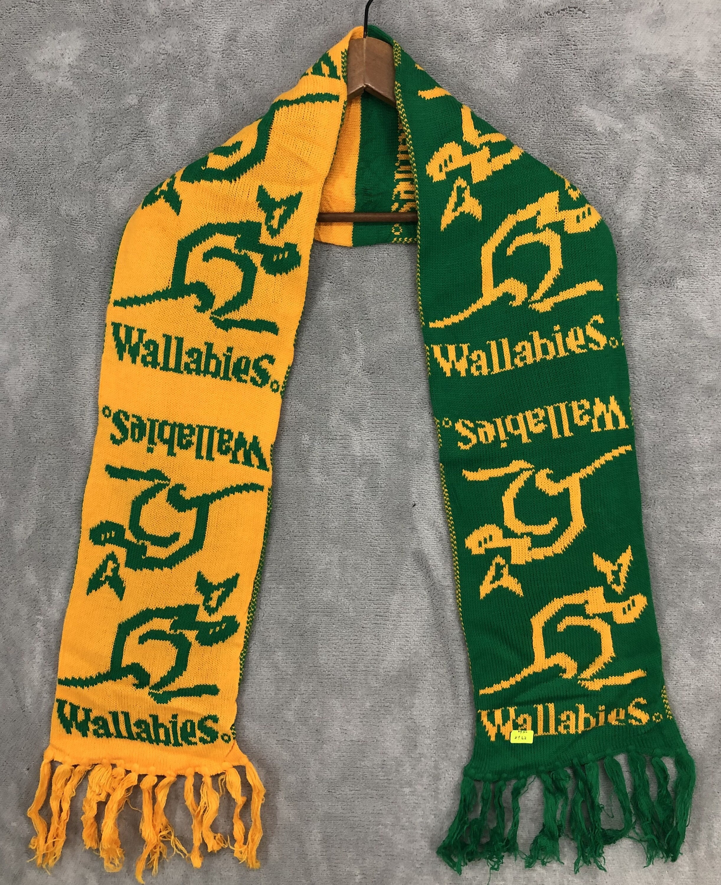 Vintage Wallabies Australia Rugby Team Scarf Muffler Sport Scarf ...