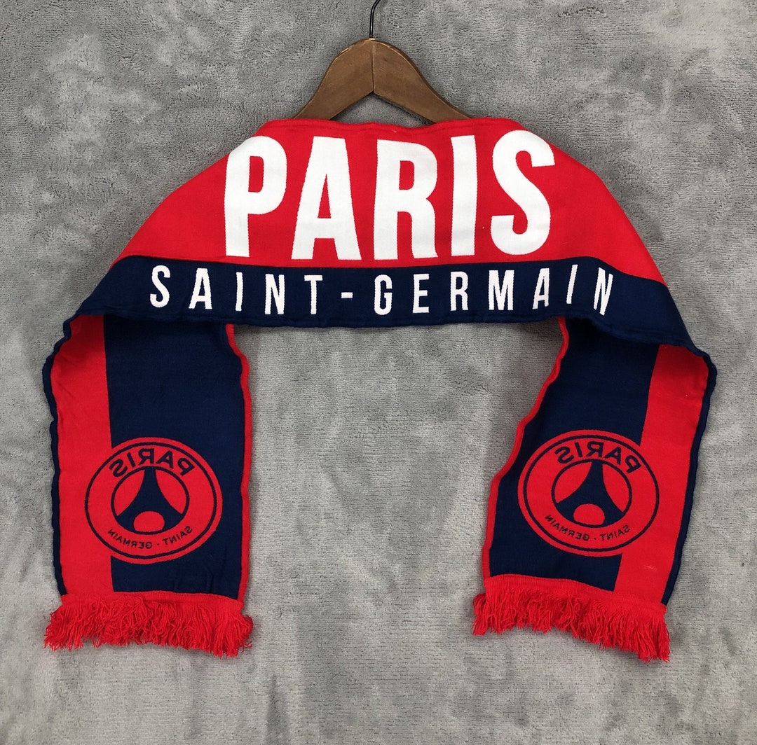 Paris Saint Germain Scarf Muffler Psg Fc Scarves Football Soccer Neck ...