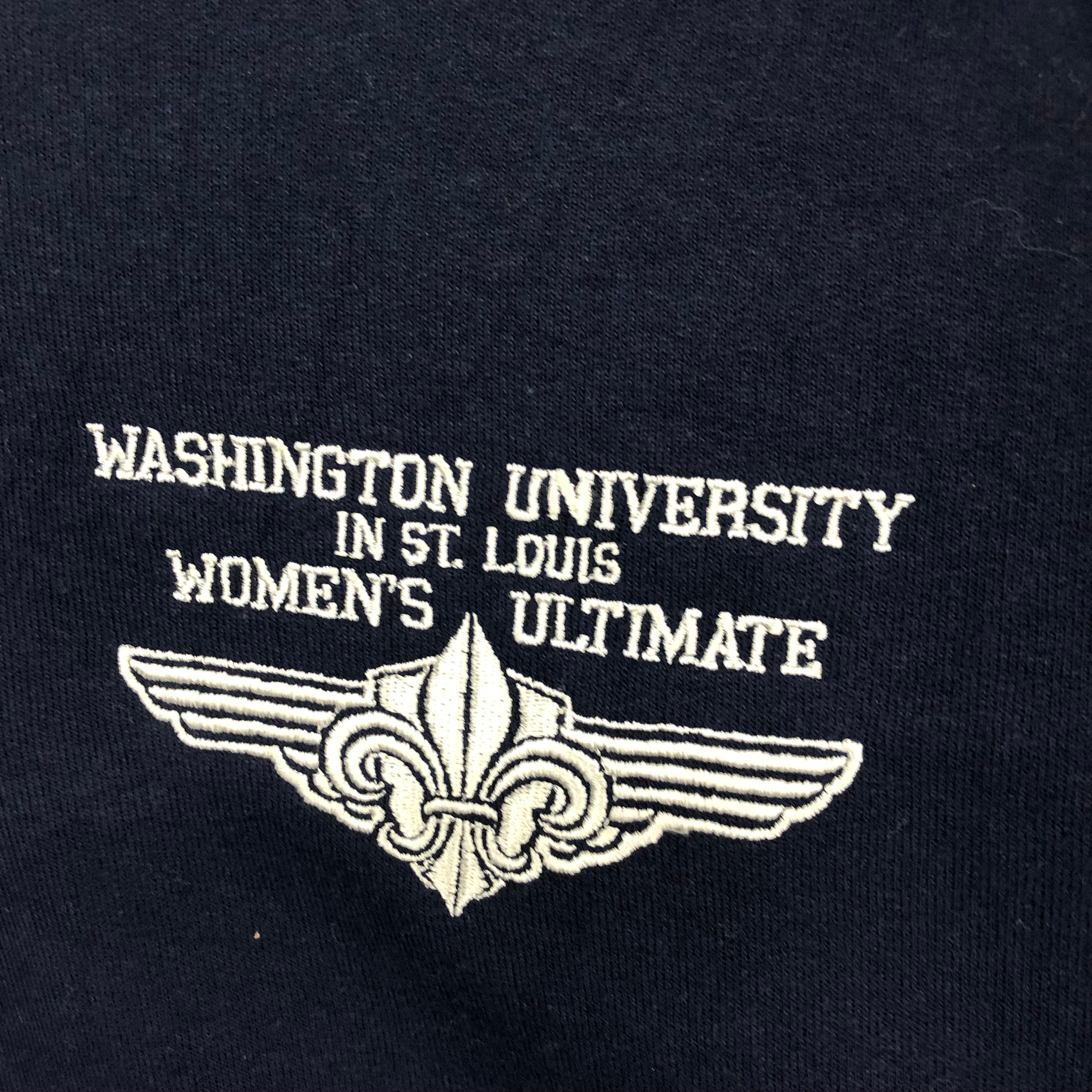 Vintage Washington University Half-zip Sweatshirt: Embroidered College ...