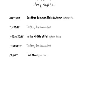 Autumn // the Cozy Curriculum Fall Rhythm Waldorf - Etsy