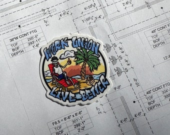 Union No Rats Stickers - Etsy