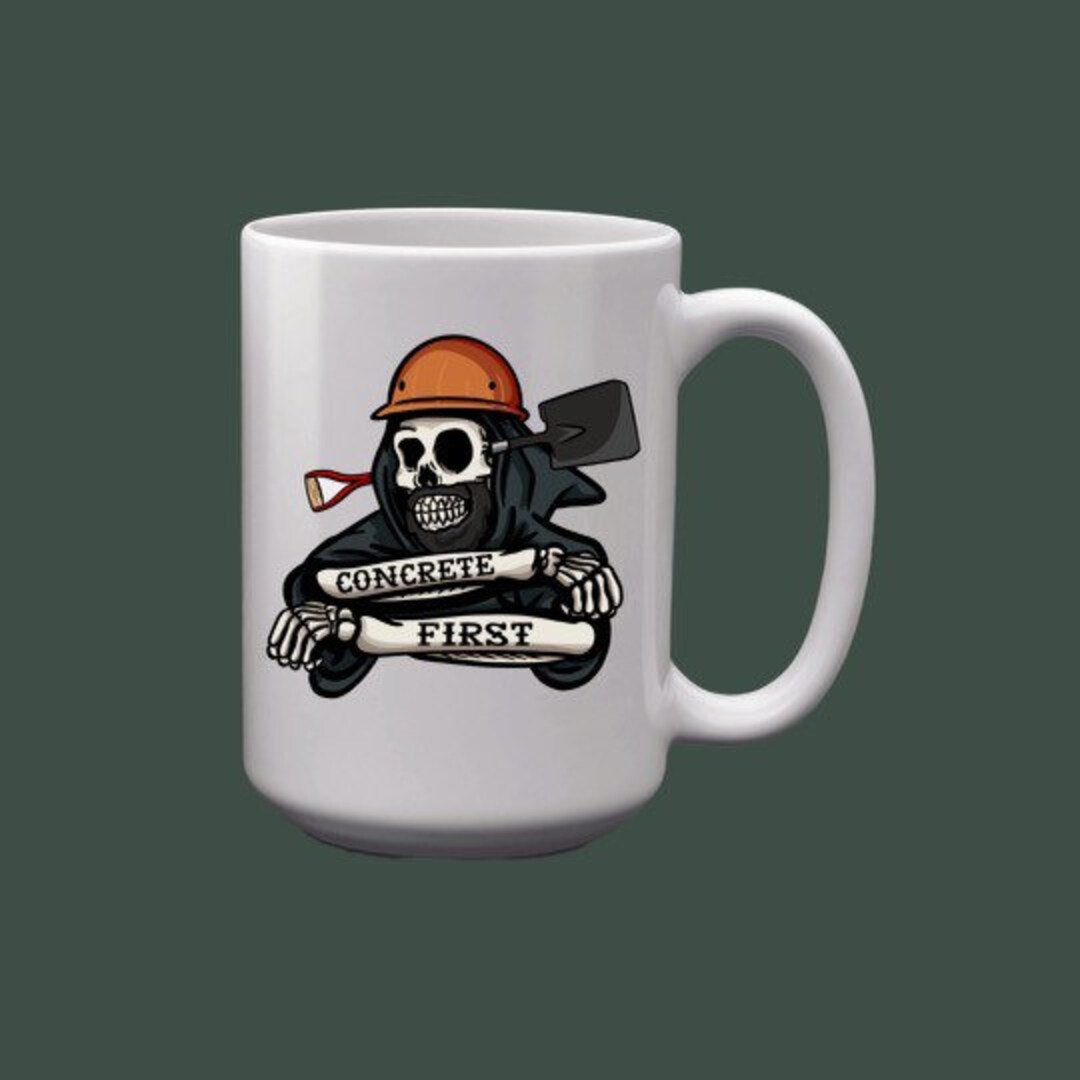 Concrete First Mugs - Etsy