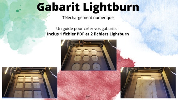 Guide to Creating Templates on Lightburn - Etsy