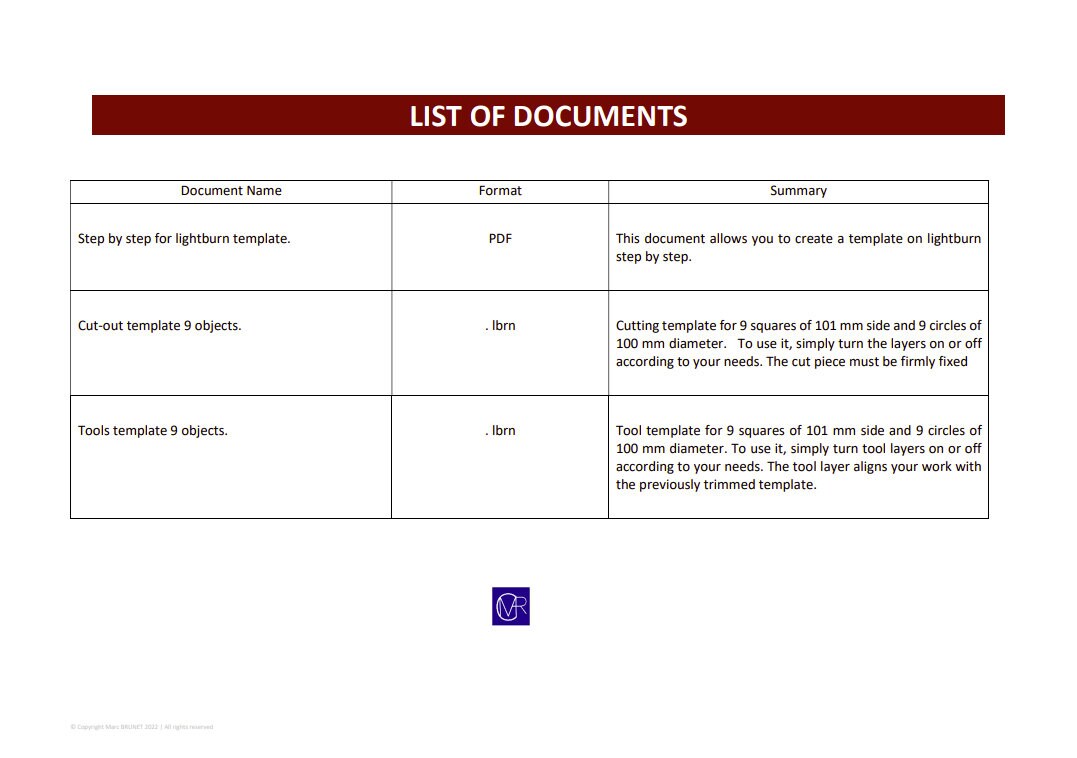 Guide to Creating Templates on Lightburn - Etsy