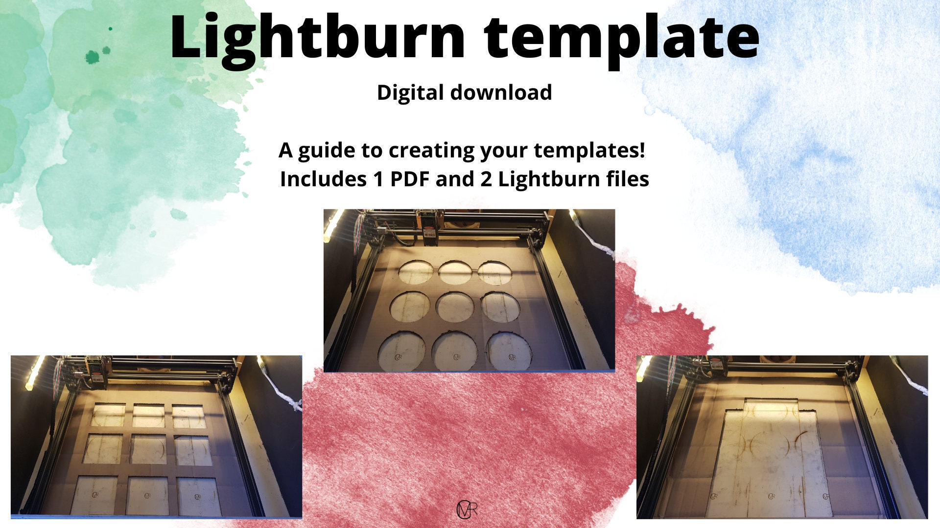 Guide to Creating Templates on Lightburn - Etsy