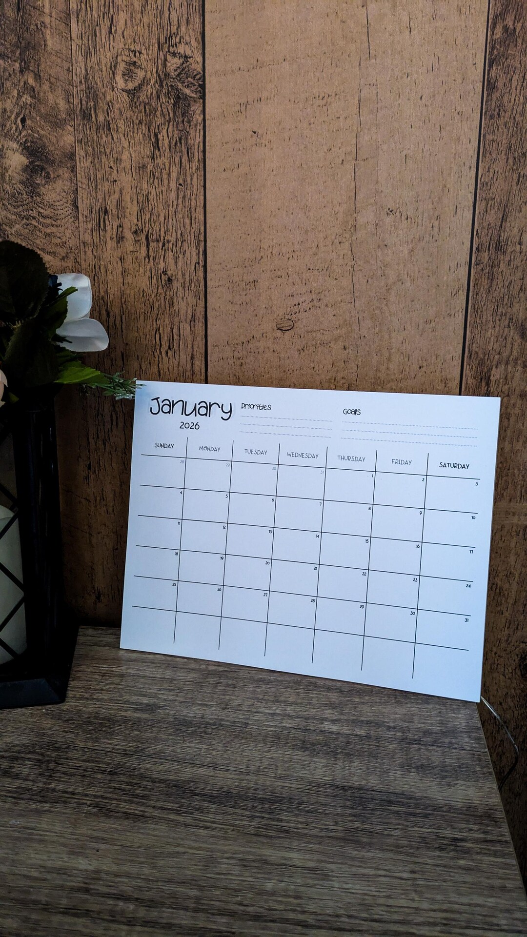 Calendar Notepad 2026 | Notepads Calendar 2026 | Planner | With ...