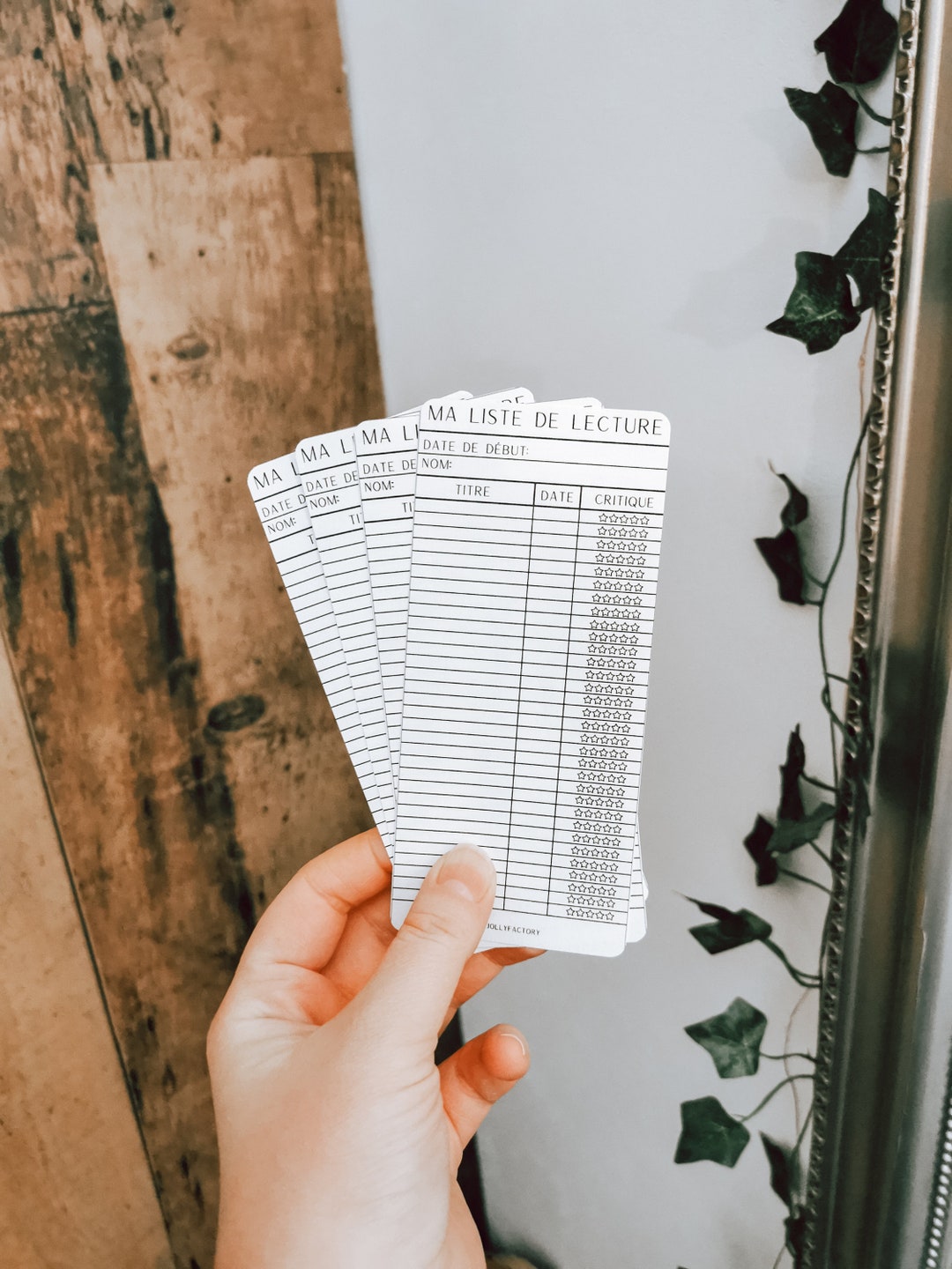 Printable PDF / Digital File / My Reading List / Reading Bookmark ...