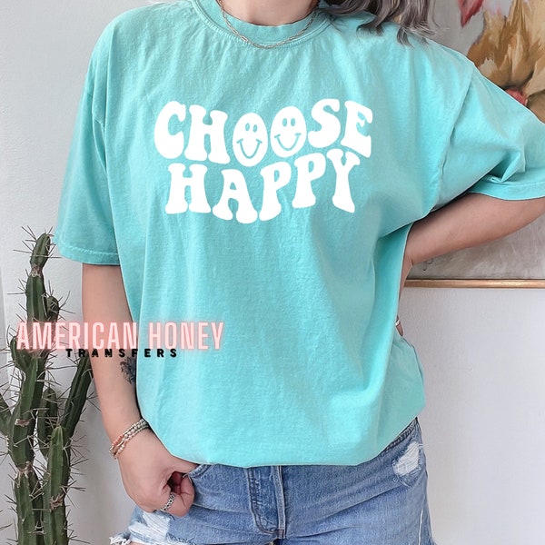 Choose Happy Print - Etsy