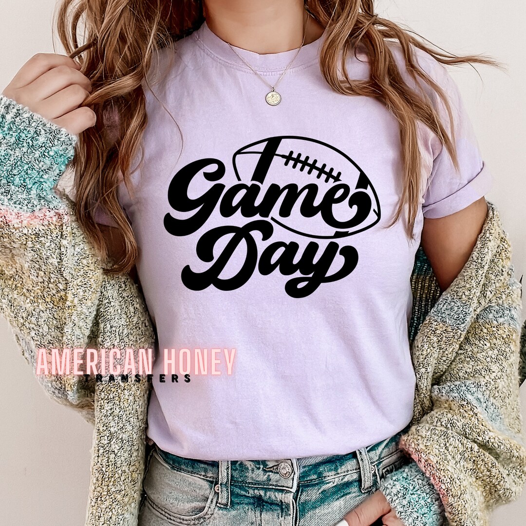 Ready to Press Game Day Screen Print Transfer, Plastisol Ink Screen ...