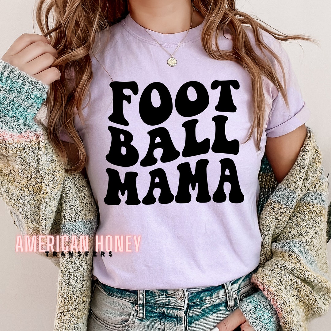 Ready to Press Football Mama Screen Print Transfer, Plastisol Ink ...