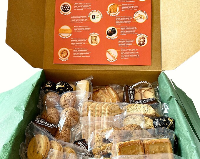 Italian Cookie Gift Box – A Taste of Italy for Coffee, Tea, or Just ...