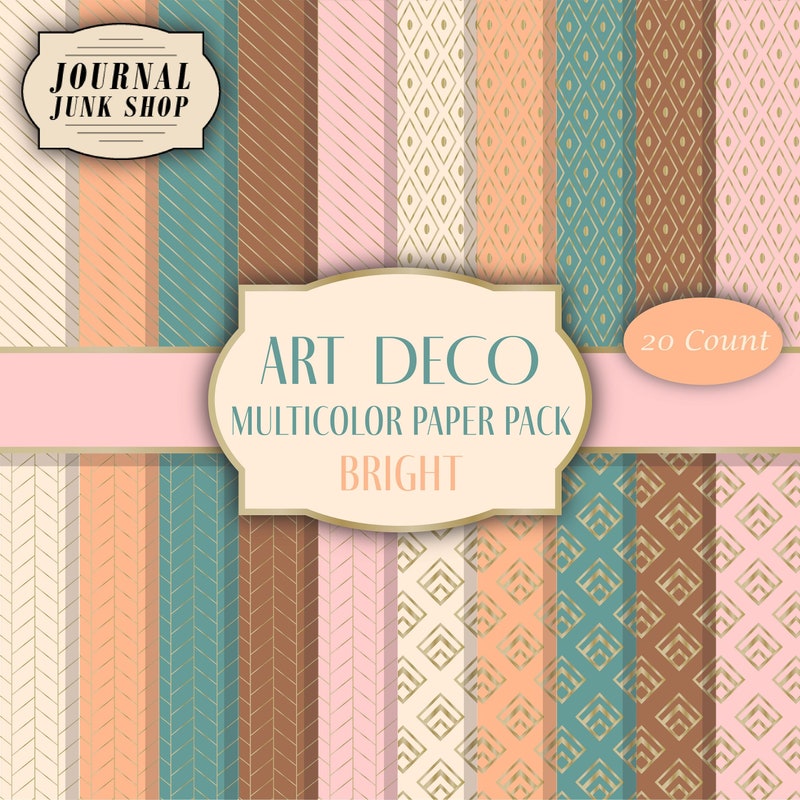 Art Deco Paper - Etsy