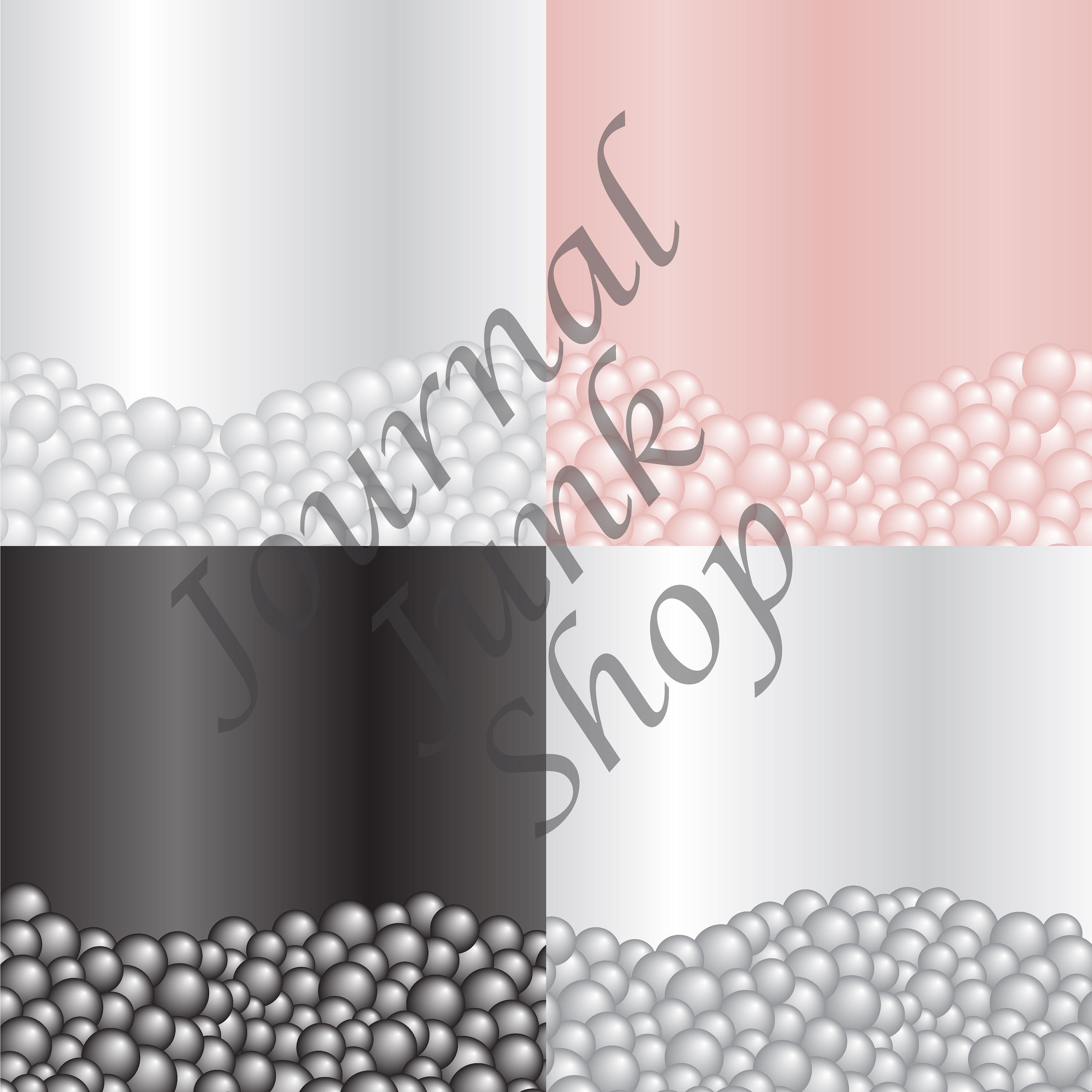 Pearl Texture Digital Paper- Scrapbooking Paper, Digital Paper Pack ...