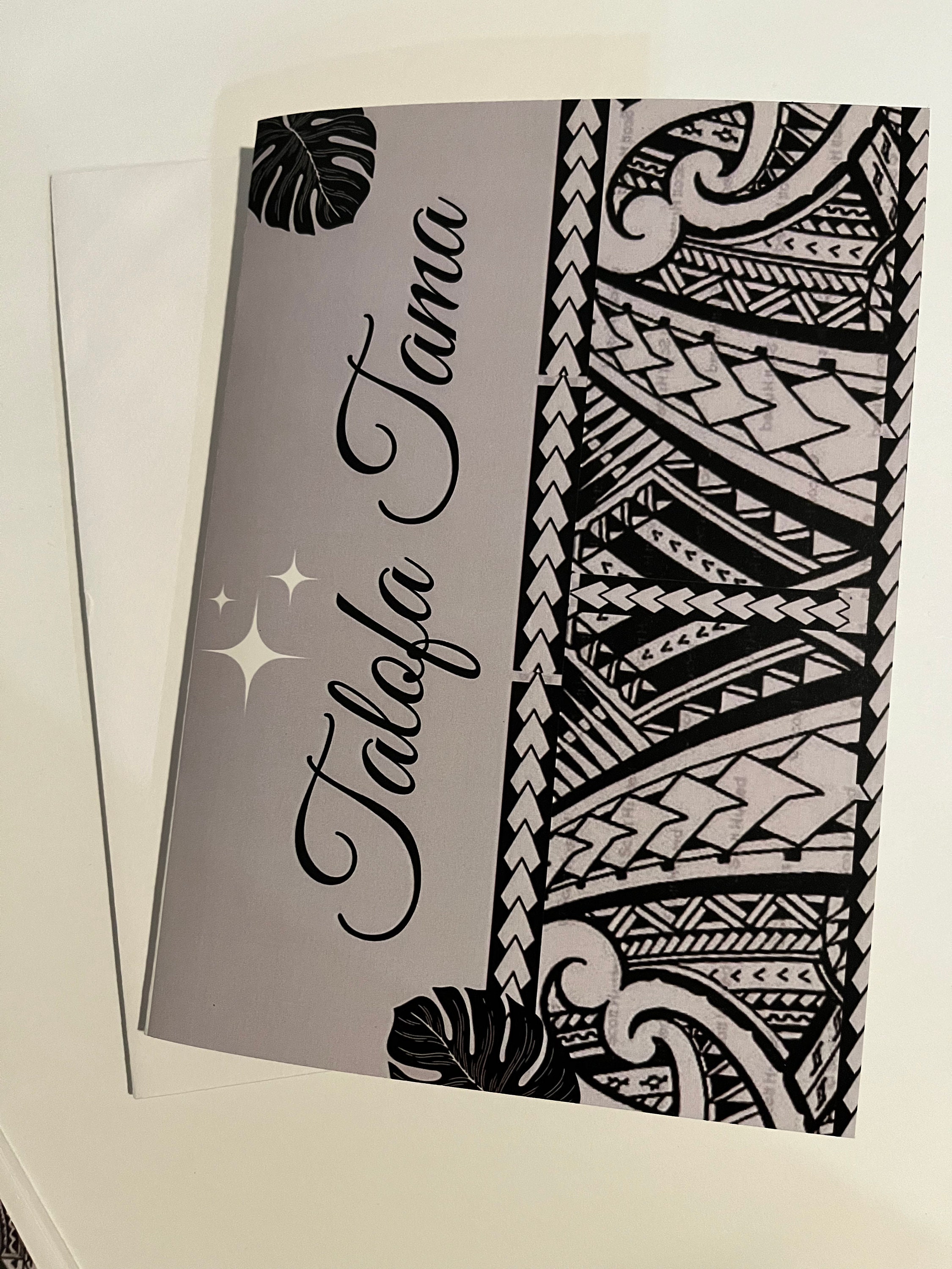 Samoa TALOFA TAMA Greetings Card - Etsy