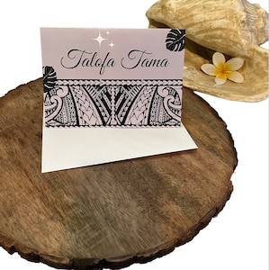 Samoa “TALOFA TAMA”! Greetings Card - Etsy