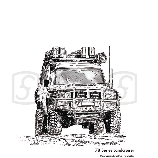 Toyota Landcruiser Sign - Etsy