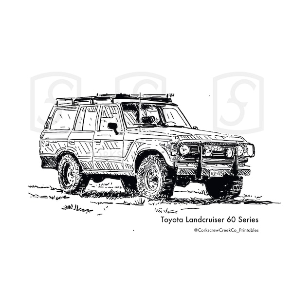 Toyota Landcruiser Sign - Etsy