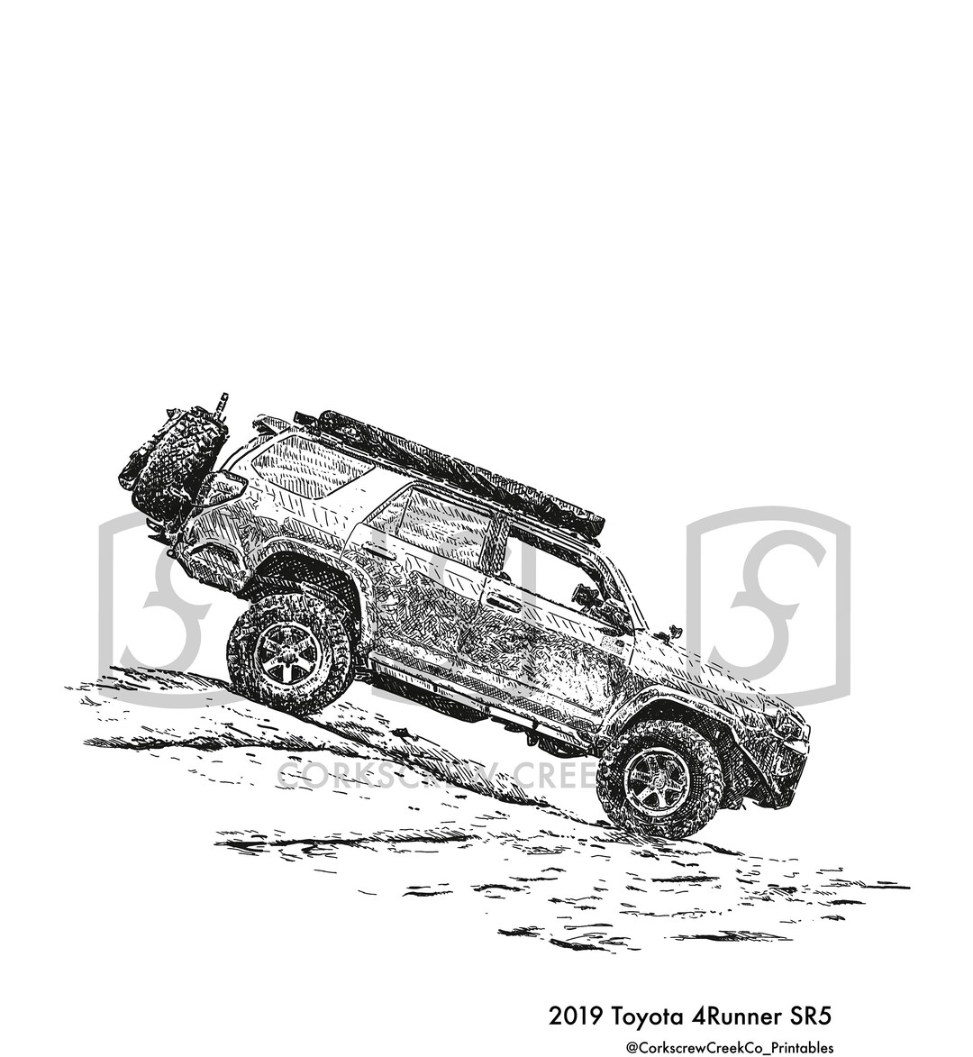 2019 Toyota 4runner SR5, 4 Runner, Gifts for Him, Fathers Day Gift ...