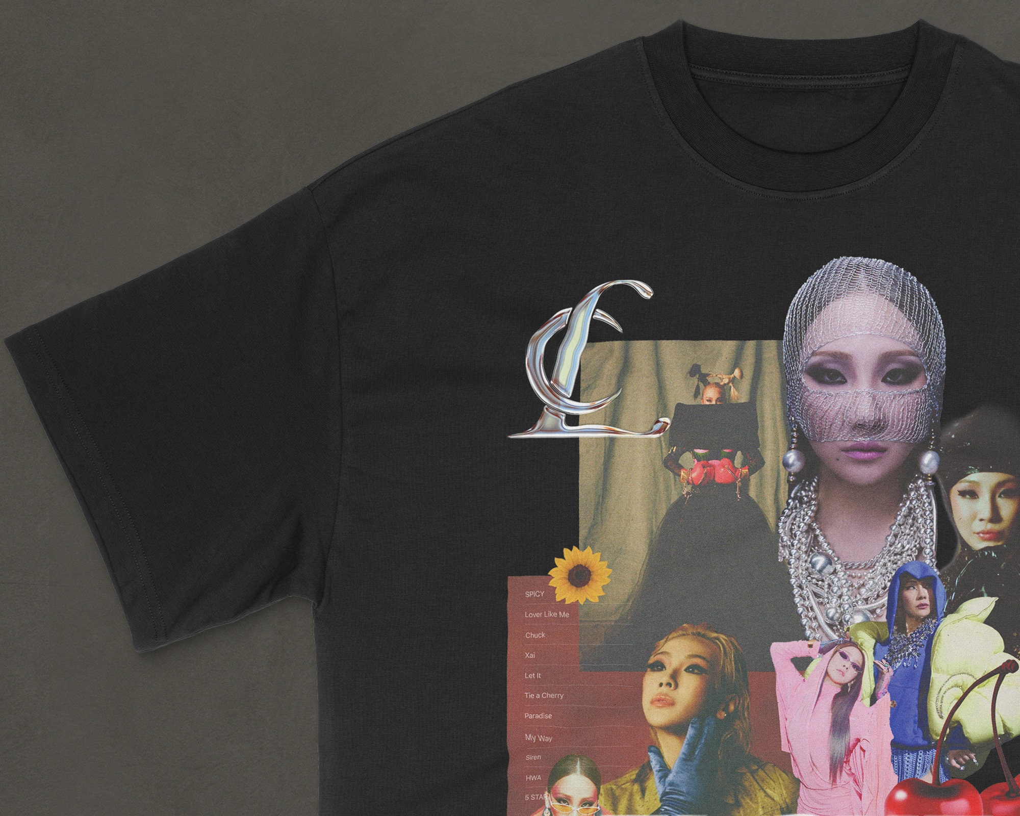 CL Chaelin Vintage Inspired Kpop Tee - Etsy