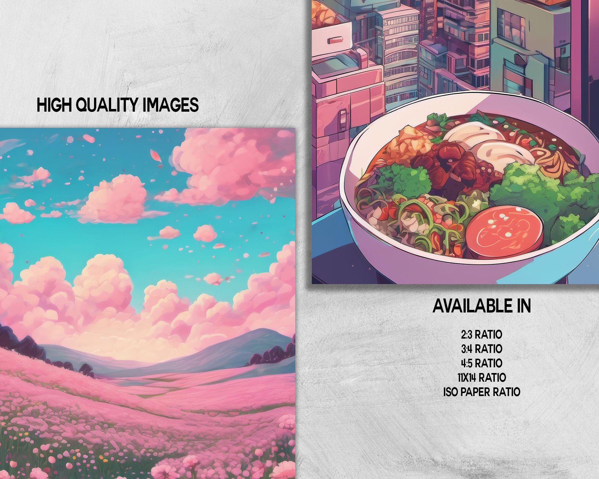 Lofi Design Digital Poster Pack | Aesthetic Wall Art | Chill Vibes ...