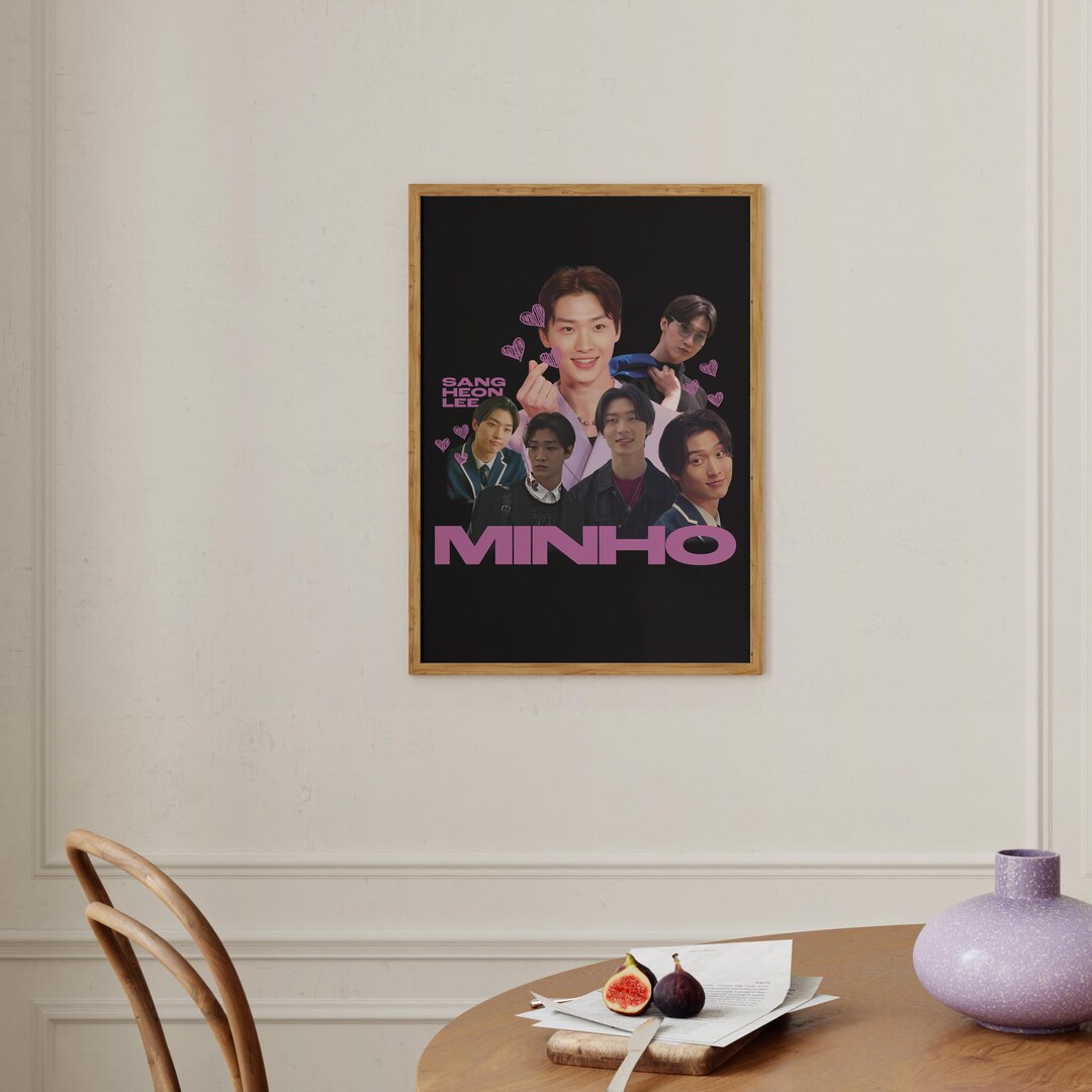 Sang Heon Lee XO Kitty Minho Digital Poster | K-drama Fan Art ...