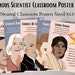 Famous Scientist Classroom Poster Set in Neutral, Science Classroom ...