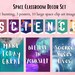 Biology Classroom Poster Set, Biology Careers, STEM, Disciplines ...