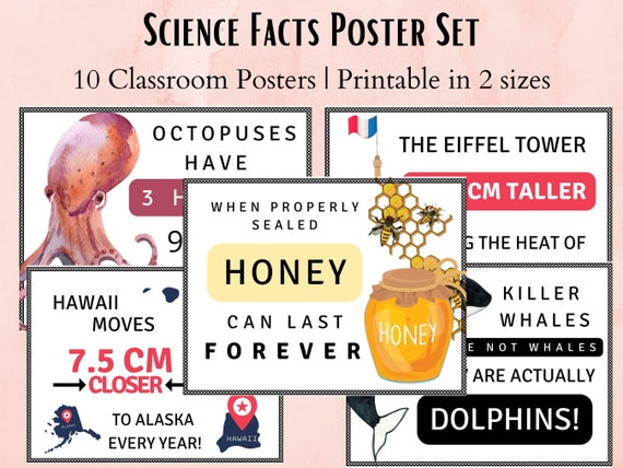 Funny Science Classroom Posters