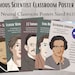 Famous Scientist Classroom Poster Set in Neutral, Science Classroom ...