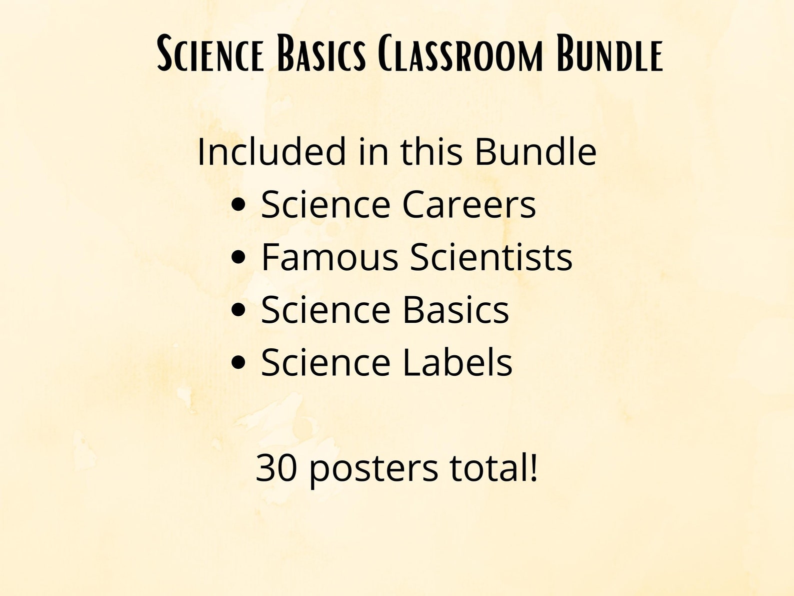 Science Basics Classroom Bundle Science Classroom Décor - Etsy