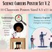 Science Careers Classroom Poster Set V.2, Science Classroom Décor ...