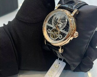 Cowhide Watch Box - Etsy