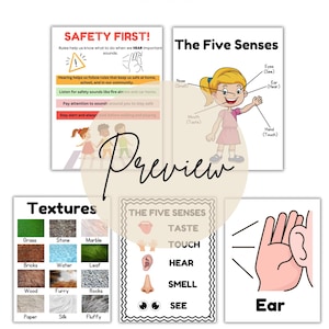 Kindergarten Science Unit 1: the Five Senses (lesson Plan/activities ...