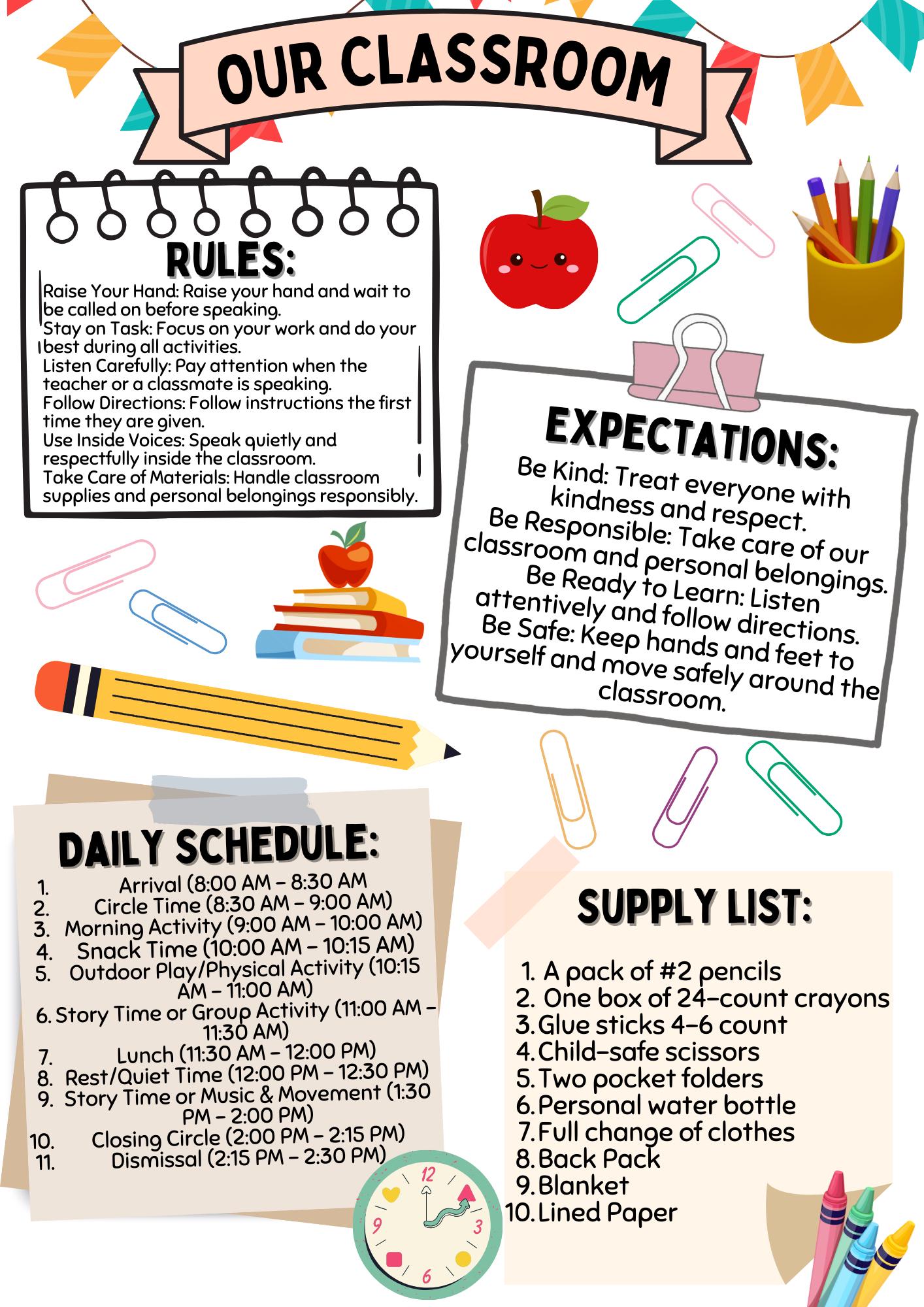 Editable Meet the Teacher Template - Etsy
