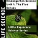 Kindergarten Science Unit 1: the Five Senses (lesson Plan/activities ...