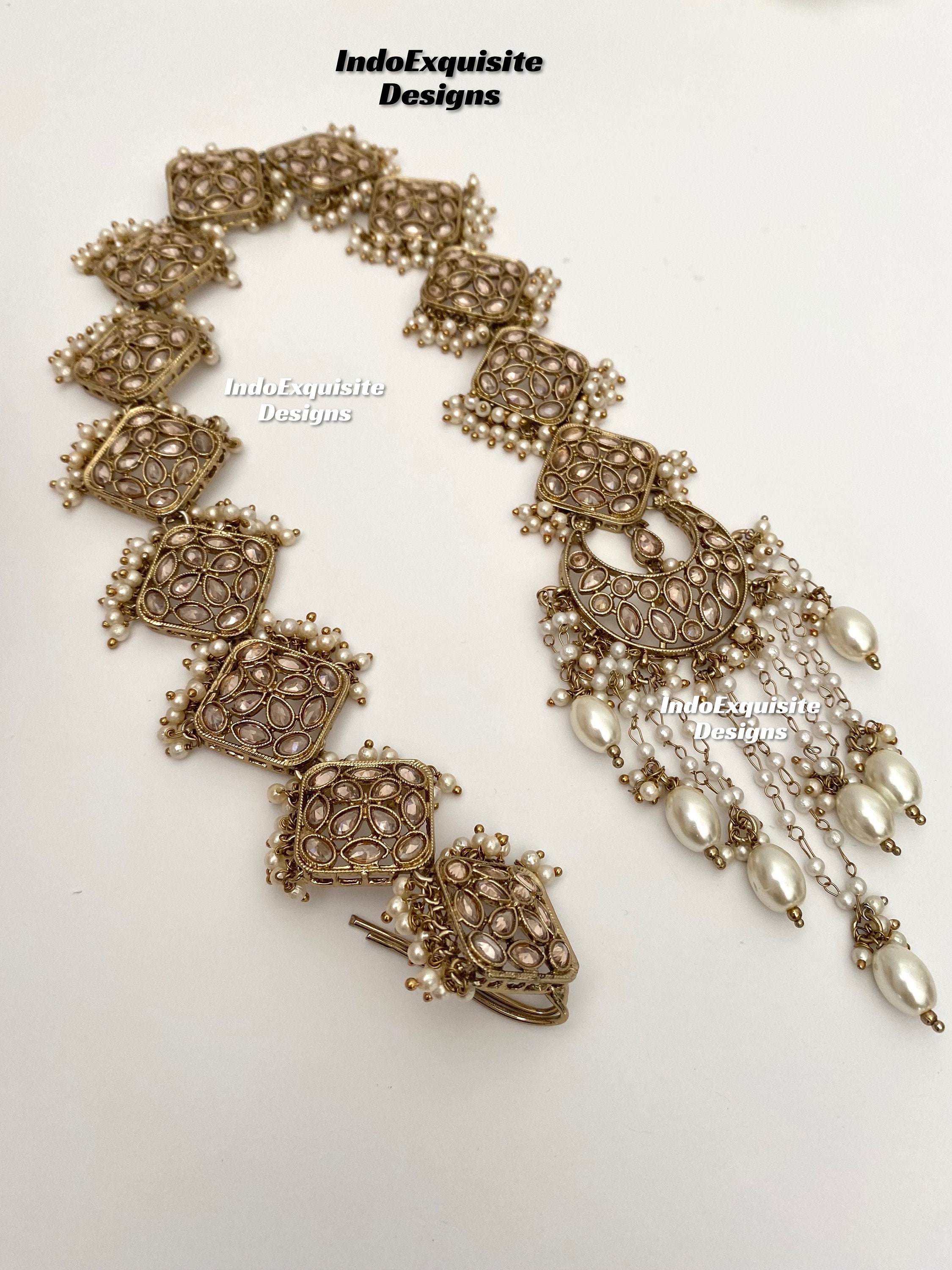 Polki Choti/braid Choti/indian Bridal Choti/polki Hair - Etsy