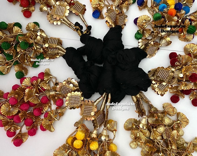 Gota Frill Paranda Latkans Parandi Parandey Punjabi Themed Weddings ...
