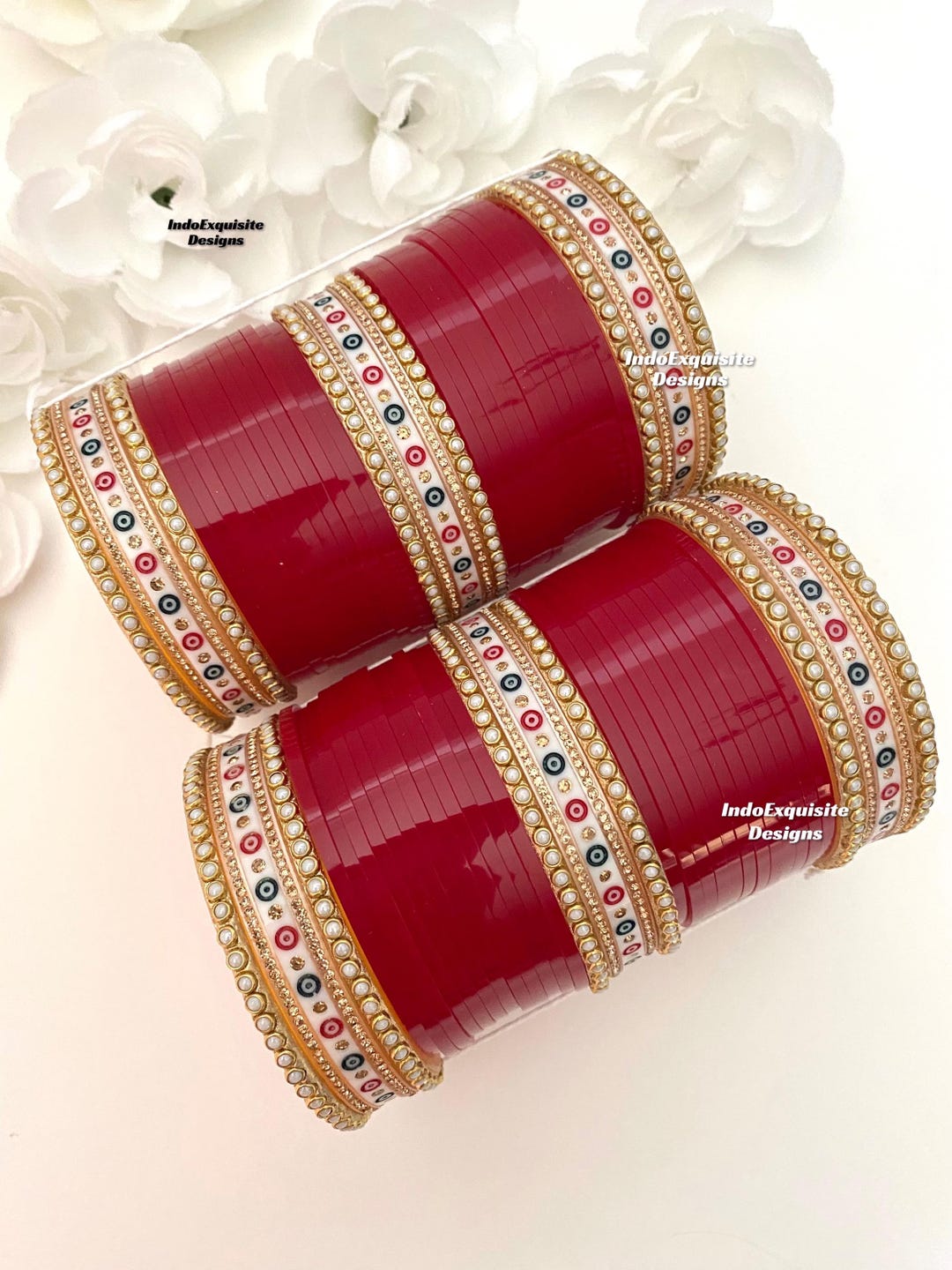 Indian Bridal Traditional Choora Set/ Wedding Chooda/traditional Bridal ...