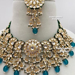 Premium Quality Fine Thappa Kundan Necklace Set/indian Jewelry ...