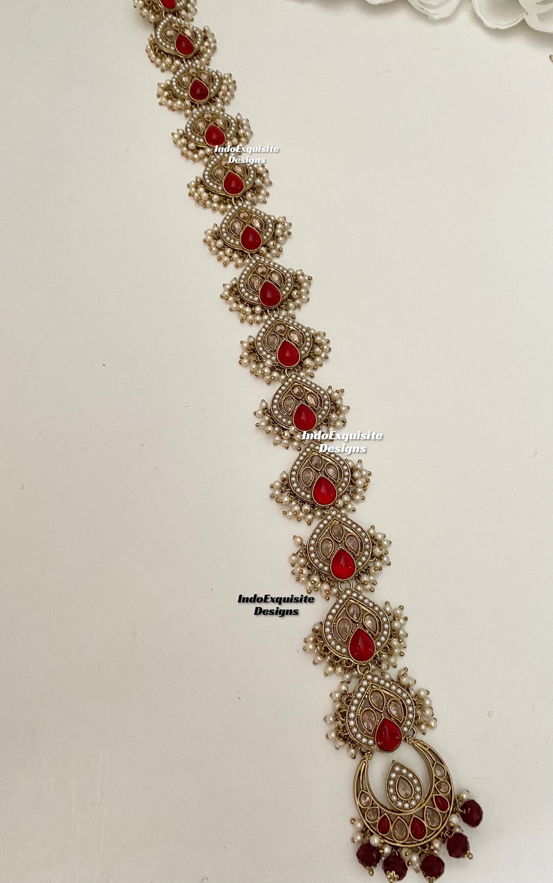 Polki Choti/braid Choti/indian Bridal Choti/polki Hair Accessories ...