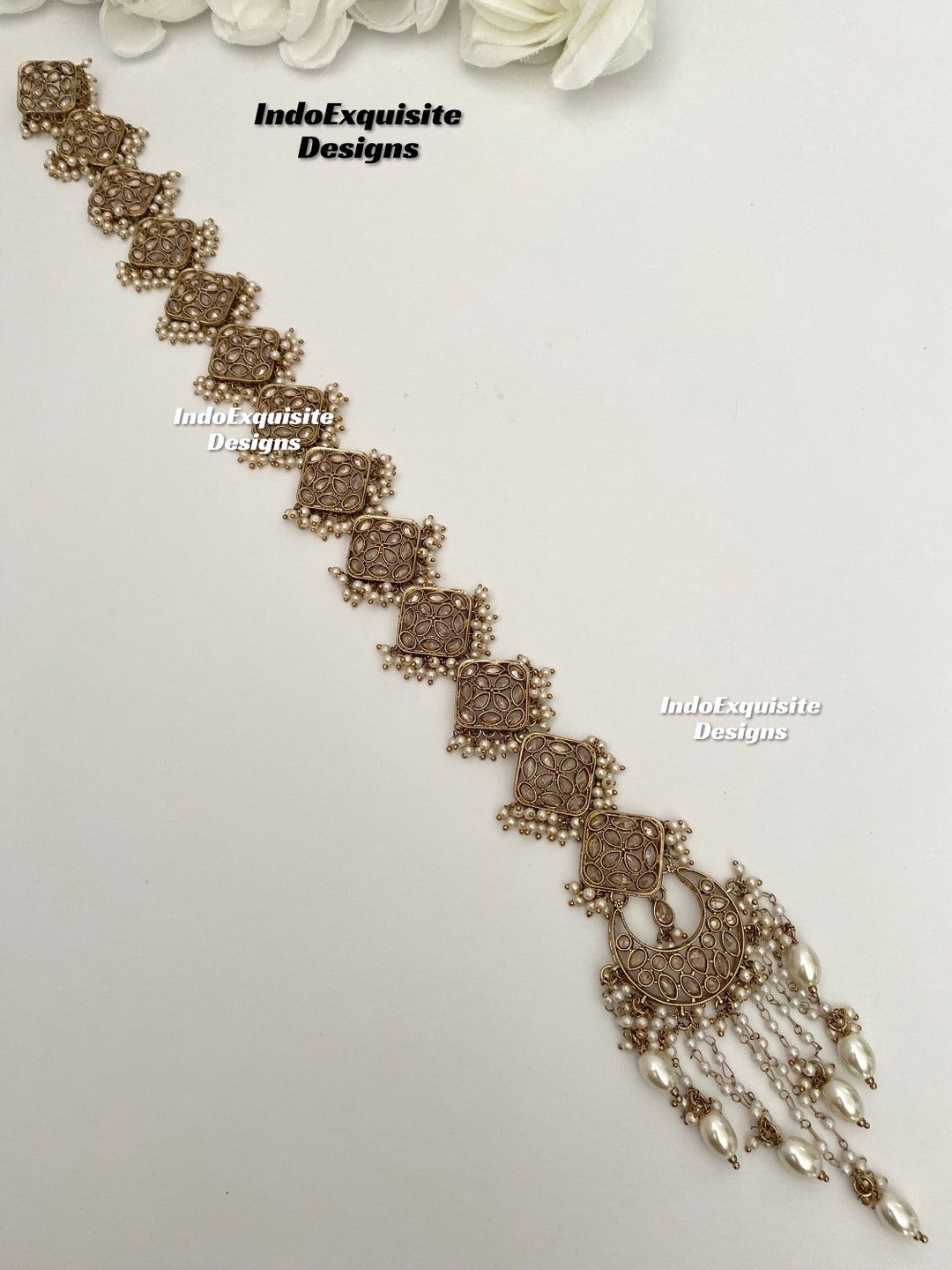 Polki Choti/braid Choti/indian Bridal Choti/polki Hair - Etsy