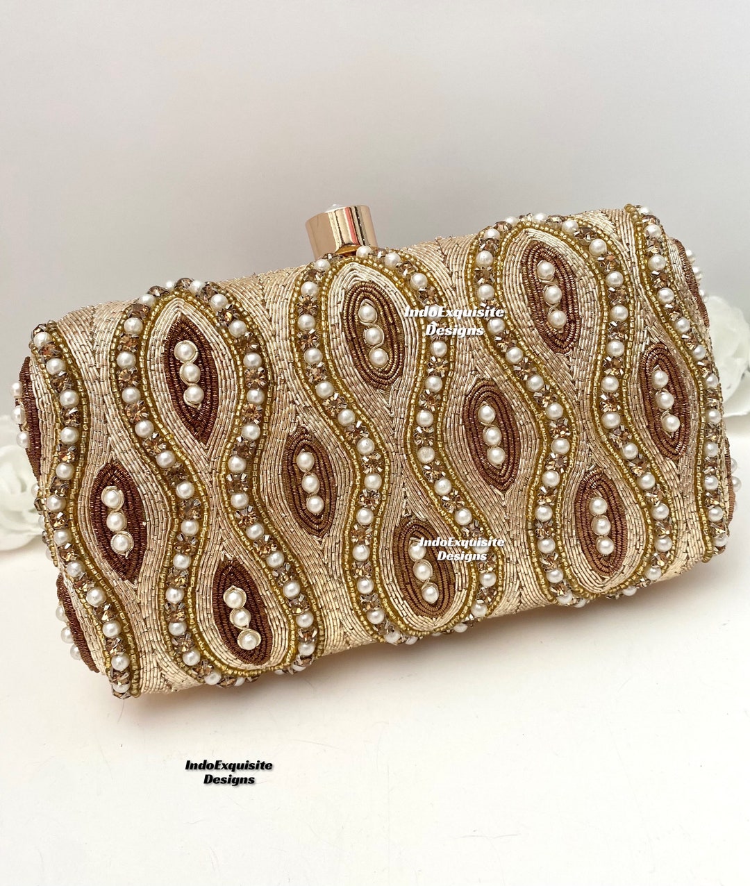 Gorgeous Handcrafted Clutch (comes With a String) / Designer Evening ...