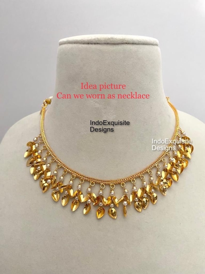 Gold Plated Anklets/payal/ Punjabi Jhanjra With Pipal Patti/indian ...