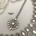 Premium Quality Tyani Inspired Kundan Necklace Set/ Uncut Real Polki ...