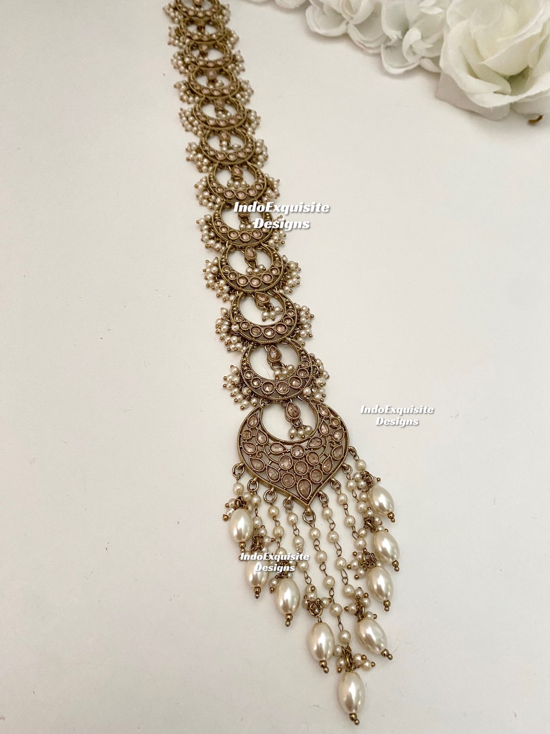 Polki Choti/braid Choti/indian Bridal Choti/polki Hair Accessories ...