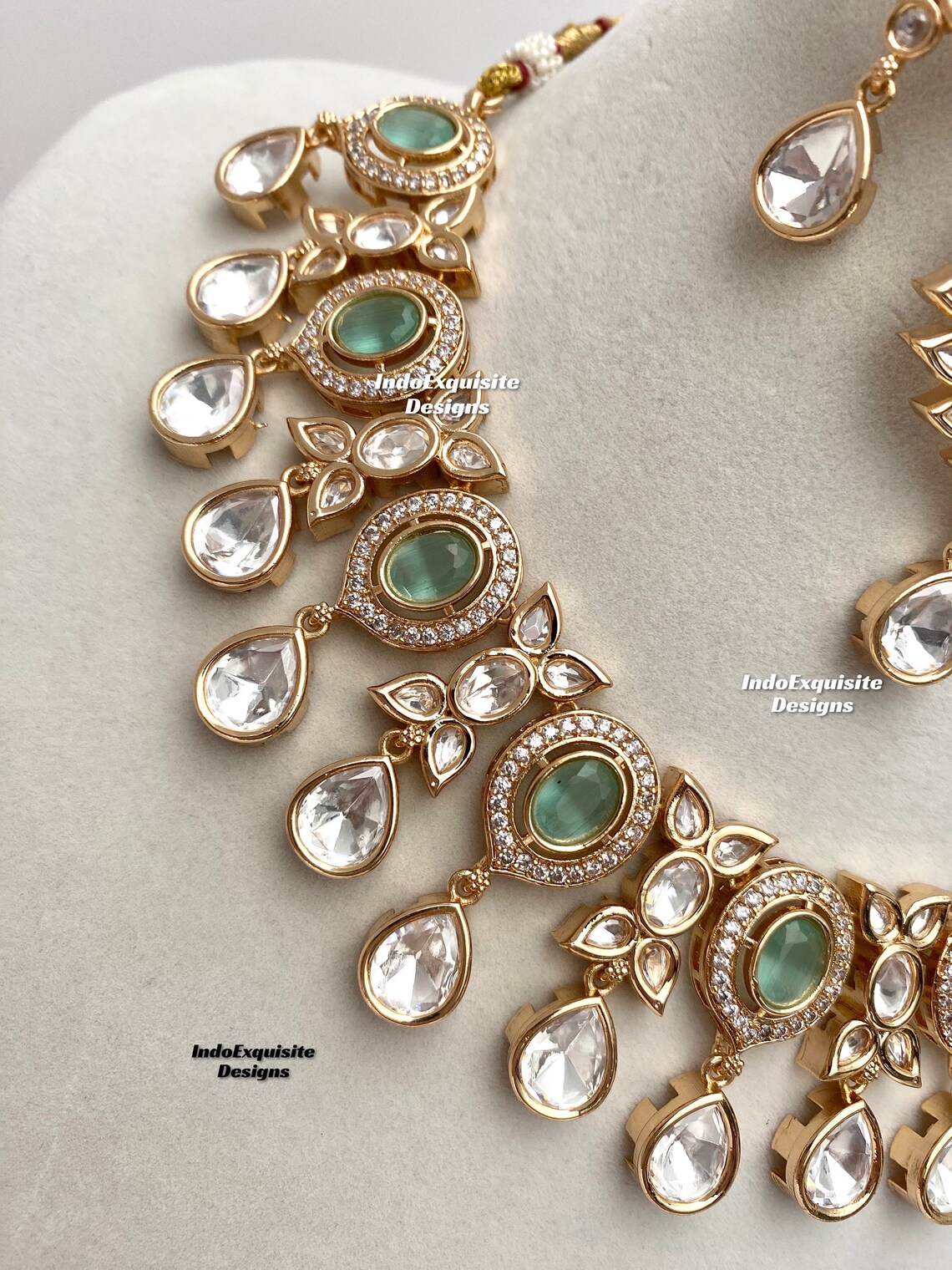 Premium Quality Tyani Inspired Uncut Kundan Necklace Set/real Uncut ...