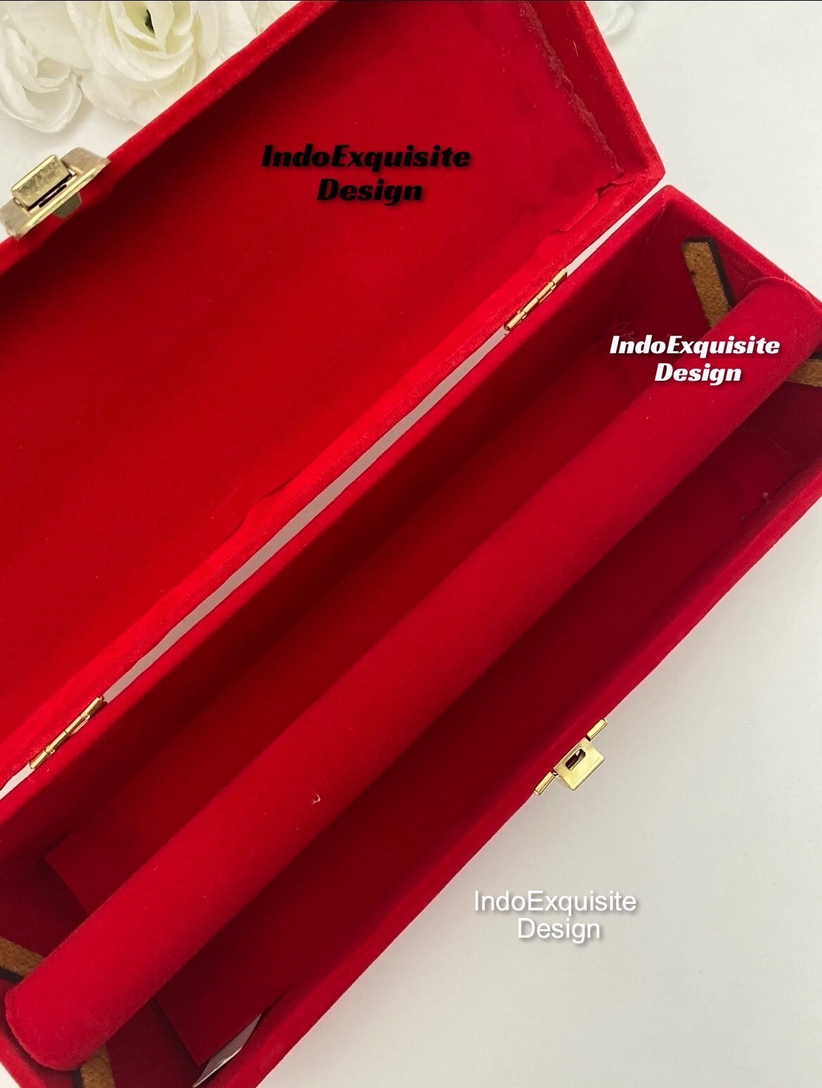 Indian Bridal Velvet Choora Box/ Red Wedding Chooda Box/bridal - Etsy