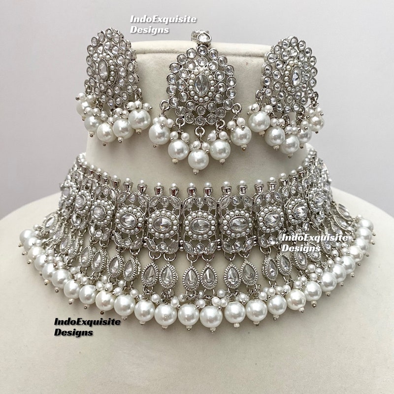 Silver Color Jewelry - Etsy