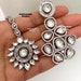 Premium Quality Tyani Inspired Kundan Necklace Set/ Uncut Real Polki ...